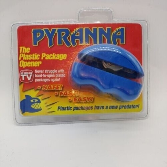 As Seen On TV | Kitchen | Pyranna Plastic Package Opener Safely Open ...